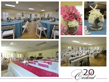 20 Cardinal is perfect for your event! | North Carolina Sorosis